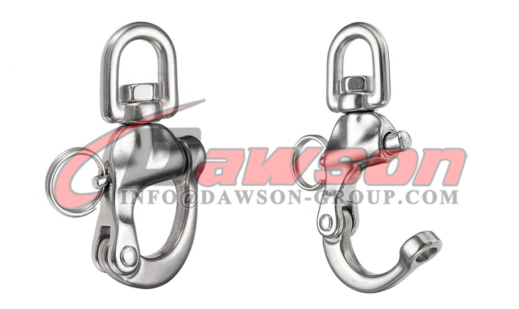 Stainless Steel 304 316 Eye Swivel Bolt Snap Hook - Dawson Group Ltd ...