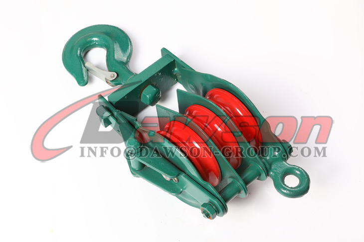 Open Type Pulley Block Double Sheave Block With Hook, snatch block ...