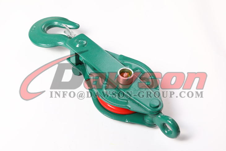 Open Type Pulley Block Single Sheave With Hook, snatch block, single ...