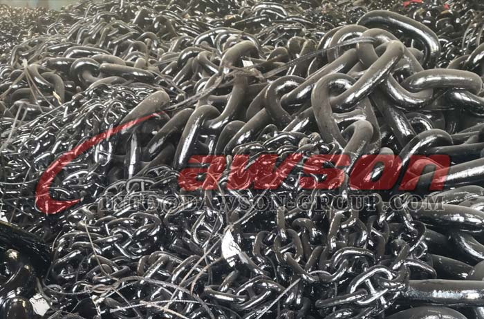 152MM U2 U3 Hot Dip Galvanized or Painted Black Stud / Studless Link ...