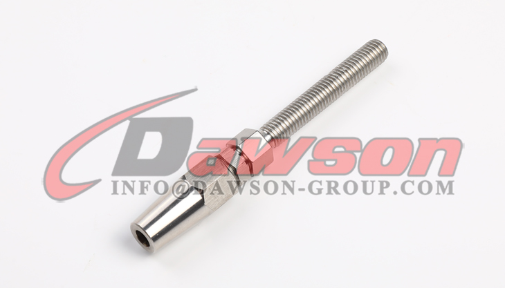 Stainless Steel Wire Rope Swageless Stud Thread Terminal AISI316 ...