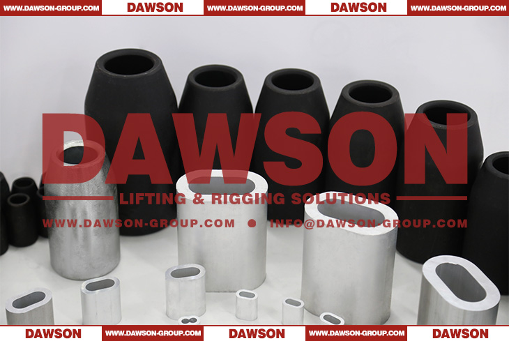 Wire Rope Flemish Eye Steel Swaging Sleeves(DS-505), Carbon Steel ...