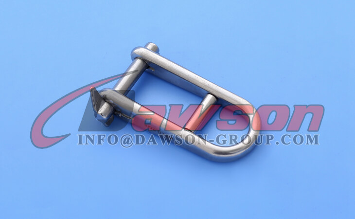 Stainless Steel Key Pin Shackle With Bar - Dawson Group Ltd. - China ...