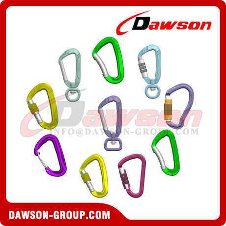 Aluminum Alloy Carabiner Hook, Aluminum Alloy 7075 Hooks - China ...