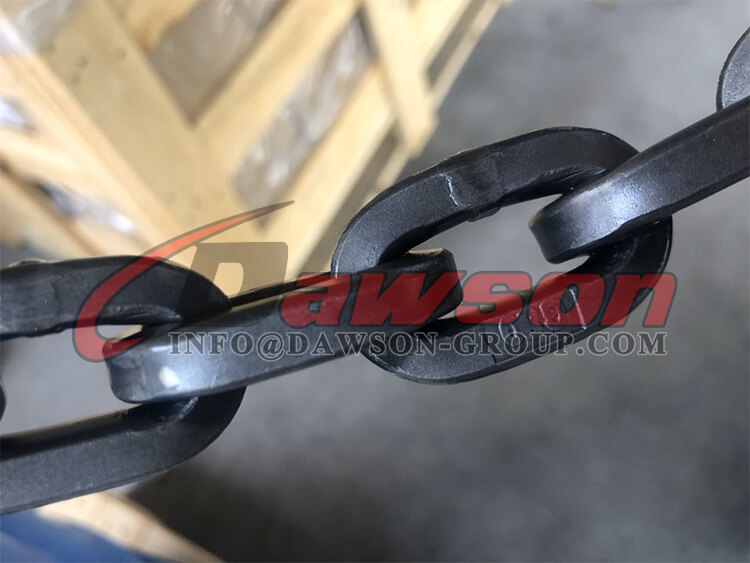 Grade 80 D-Shape Forestry Chain, G80 Welded Forestry Link Chain, Grade ...