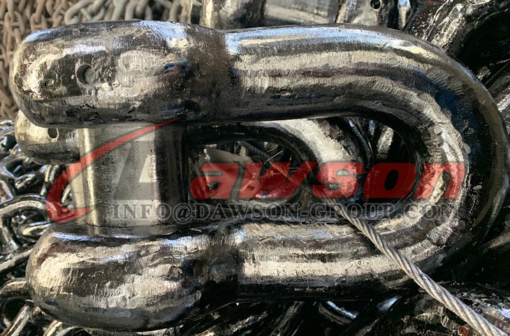 Grade U2 / U3 Black Bitumen Coated Round Pin / Oval Pin Forelock End ...