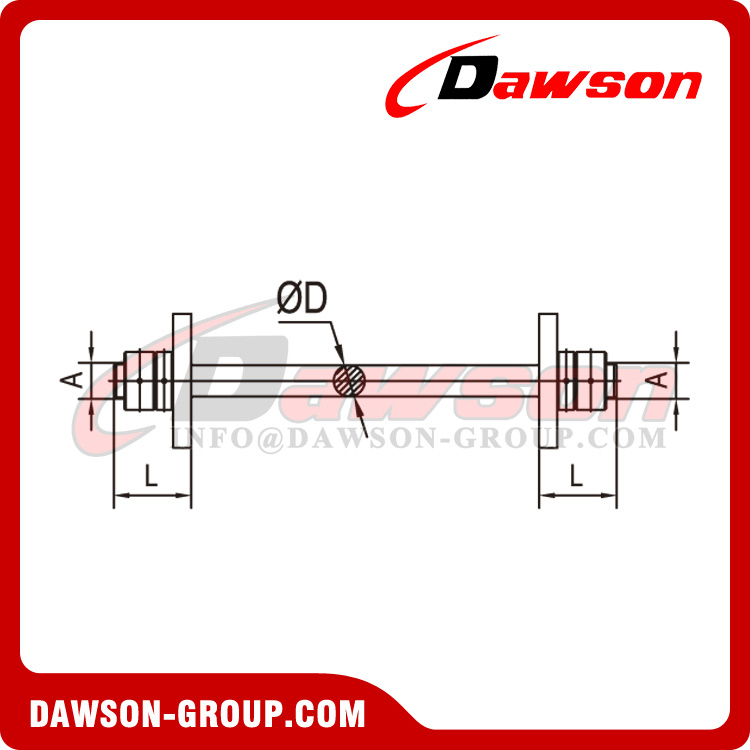 Light Circular Anchor Rod, High Strength Anchor Rod - Dawson Group Ltd ...