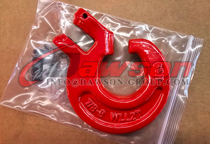 DS881 G80 / Grade 80 C Type Clevis Forest Hook for Logging, Clevis ...