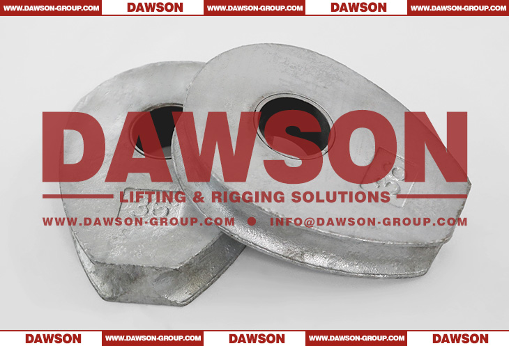 JIS Type Solid Thimble, JIS B 2802 Dead Eye Thimble, Heavy Duty Casting ...