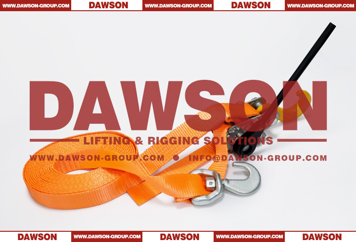 DAWSON MBL 20T Ratchet Lashing Tie Down Strap System with Swivel ...