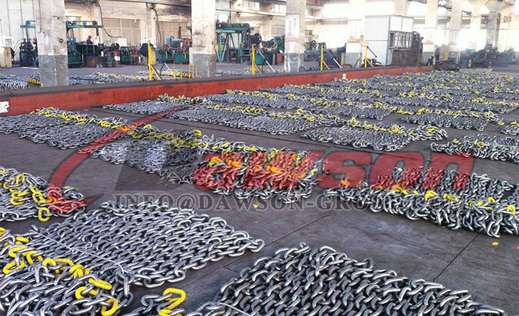 19MM Grade U2 Grade U3 Anchor Chain Cable, Stud Link Marine Anchor ...