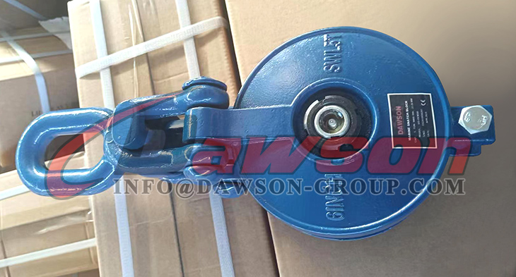 DAWSON Oval Eye Guide Marine Snatch Block Single with Eye for Lifting ...