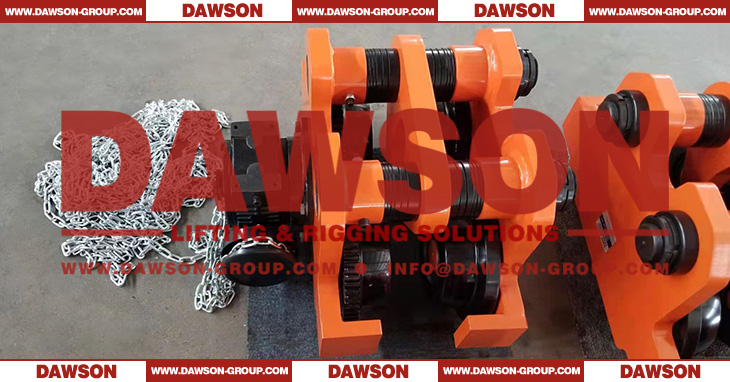DS-TG Type Geared Trolley Clamp, Trolley Clamp, 500kg-30000kg Geared ...