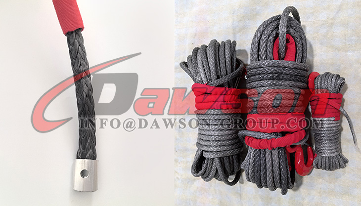 Synthetic HMPE Winch Rope, 12 Strands UHMWPE Braided Rope, Recovery ...