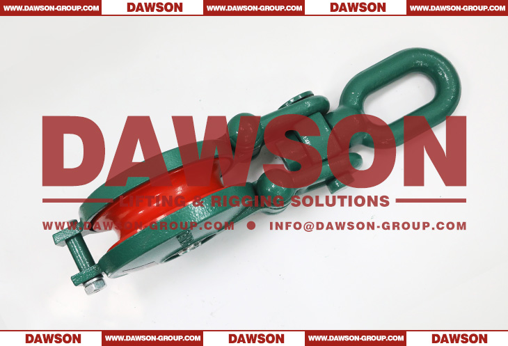 DAWSON Oval Eye Guide Marine Snatch Block Single with Eye for Lifting ...