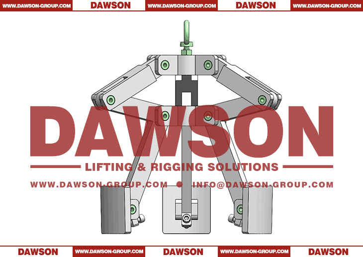 DAWSON Lifting Tong Lifting Clamps for Hot-rolled Wire Coiled Rebar ...