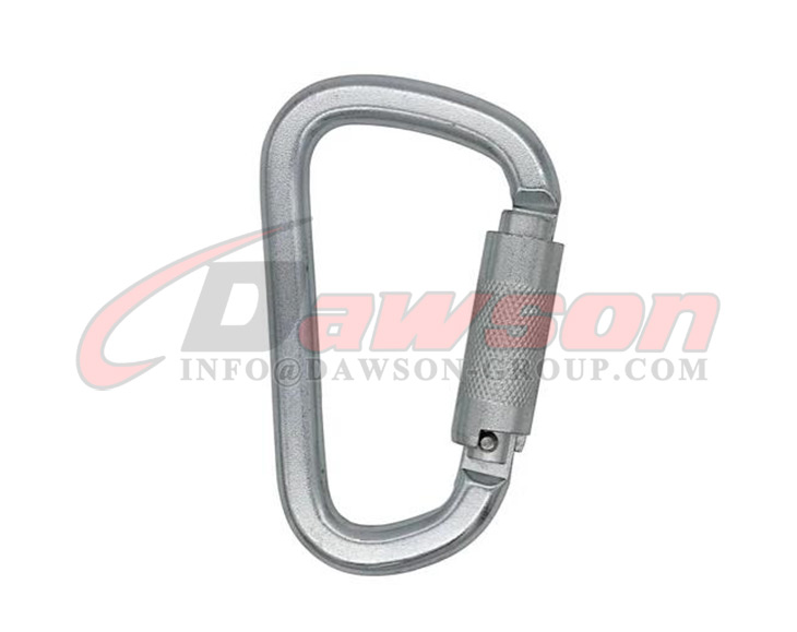 DSJ-1038 Full Body Safety Harness Steel Carabiner, D-shape Offset Steel ...