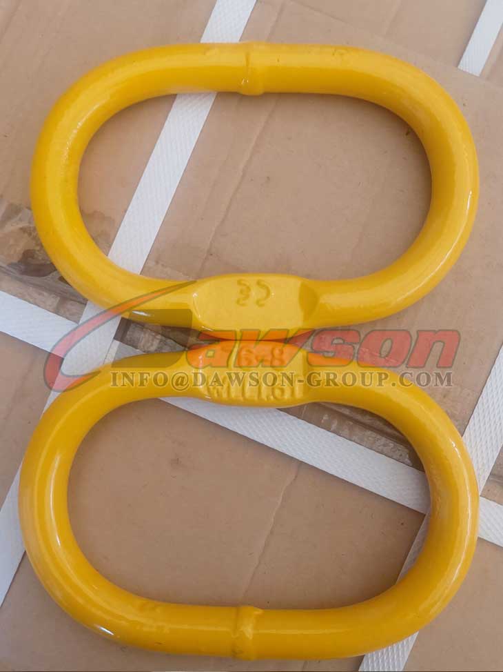 G80 Welded Master Link With Flat for Chain Lifting Sling, Grade 80 Weld ...