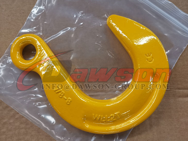 G80 / Grade 80 Eye Foundry Hook, Forged Alloy Steel Large Opening Hook ...