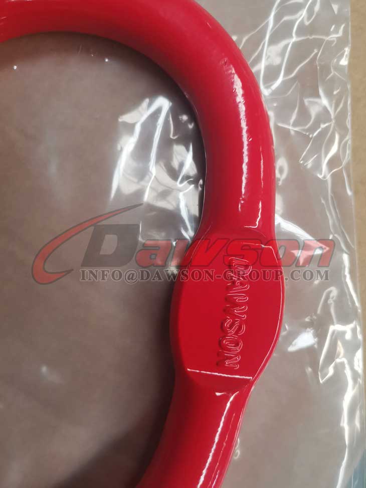 G80 Welded Master Link With Flat for Chain Lifting Sling, Grade 80 Weld ...