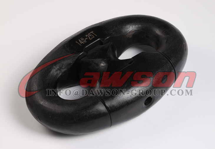 Adjustable Black Painted Marine Connecting Shackle, Connecting Link C ...