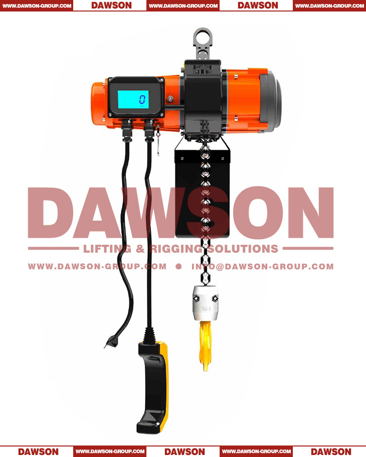 DAWSON DS-NHW Series Digital Electric Chain Hoist - Dawson Group Ltd ...