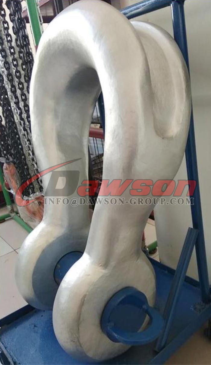DG2160 Alloy Steel Bolt Type Wide Body Shackle for Synthetic Web Slings ...