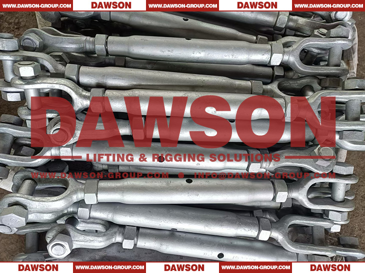 European Type Hot Dipped Galv. Rigging Screw Turnbuckle, Jaw Fork and ...