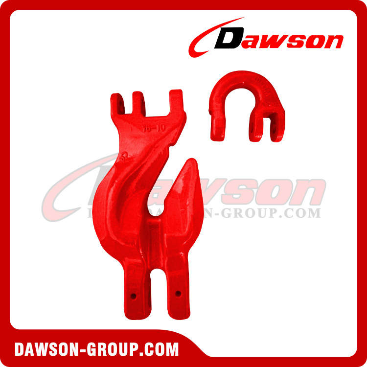DS81080 G80 Grade 80 Forged Alloy Steel Connecting Link with Clevis ...