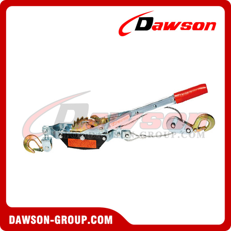 DAWSON 2 Ton Double Gear Hand Puller, Ratchet Come Along Puller Tool ...