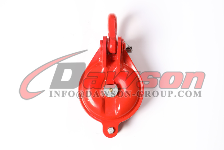 DS-B029 Red (HDG) Snatch Block with Shackle - Dawson Group Ltd. - China ...