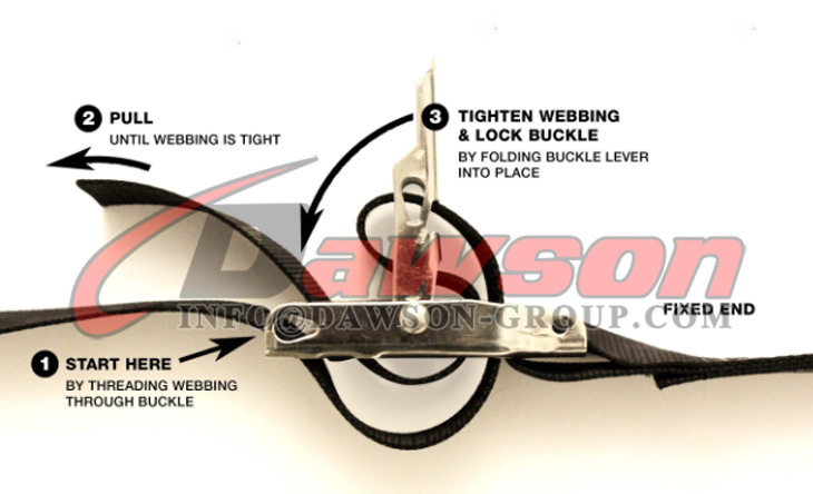 How to Thread DAWSON Over-Center Tie Down Buckles? - Dawson Group Ltd ...