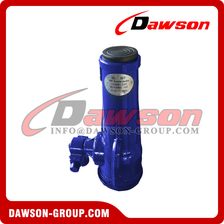 DAWSON DS-QL DS-QLD Large Tonnage Screw Jack Mechanical Jack, Manual ...