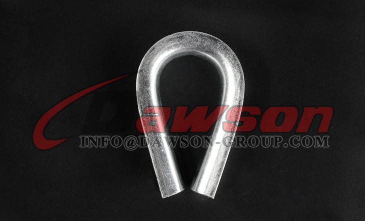 Brazilian NBR Standard Stamped Heavy Duty Steel Wire Rope Thimble ...