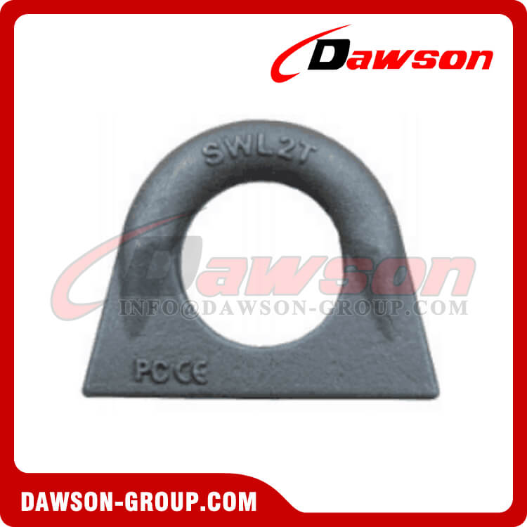 Drop Forged Customized Rigging Carbon Steel Weld-on Lifting Lug Pad Eye ...