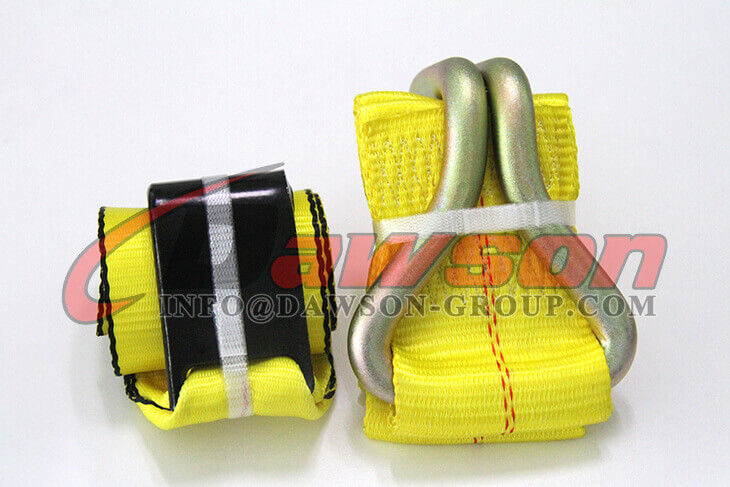 3 inch Winch Strap with Wire Hooks, 3'' Polyester Winch Strap for ...