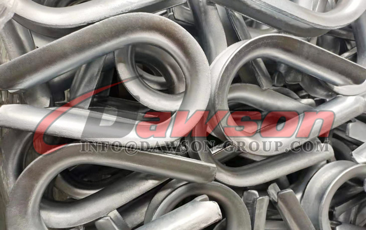 Galvanized Wire Rope Thimble DIN 6899 Type B, Superior Mild Steel Wire ...