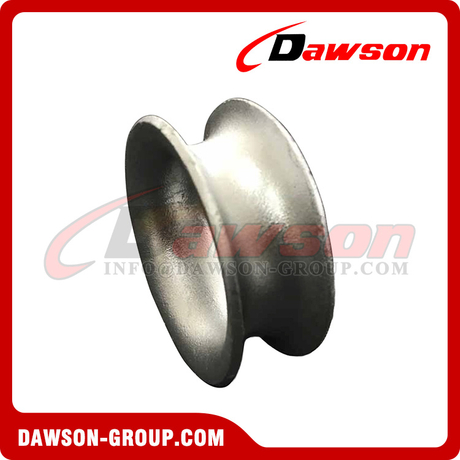 Galvanized Round Rope Thimble, Hawser Thimbles Suitable for Fiber Rope ...