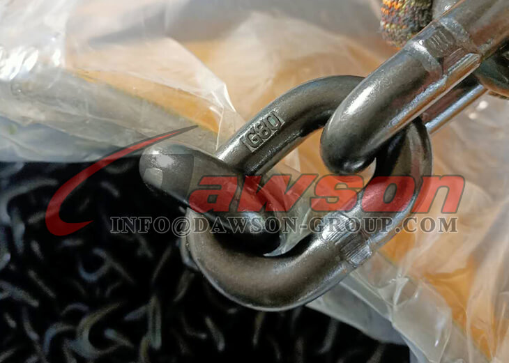 EN818-2 3.2-42MM Grade 80 Alloy Lifting Chain, G80 Lifting Chain, Welded Link Chain, Grade 80 ...