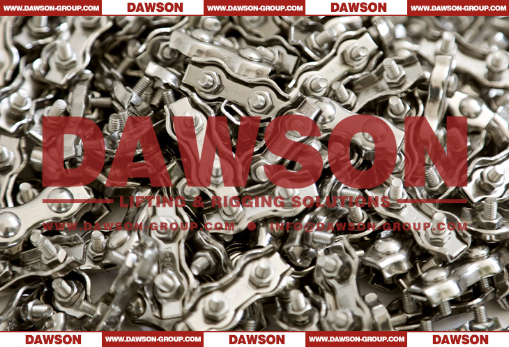 Stainless Steel Simplex Wire Rope Clips, SS316 SS304 Single Bolt Cable ...