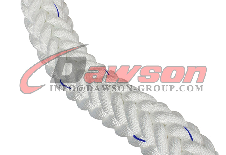 Polypropylene & Polyester Material 12-Strand Mooring Rope, PP & Polyester Mooring Rope - Dawson ...