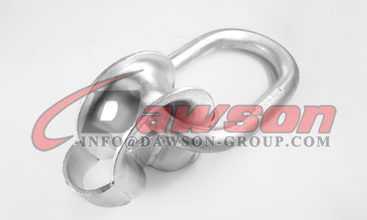 Hot Dip Galvanized Fiber Rope Thimble K3-B with Ear & Master Link for ...