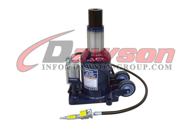 50Ton Wheeled Removable Pneumatic Hydraulic Bottle Jack, Professional ...