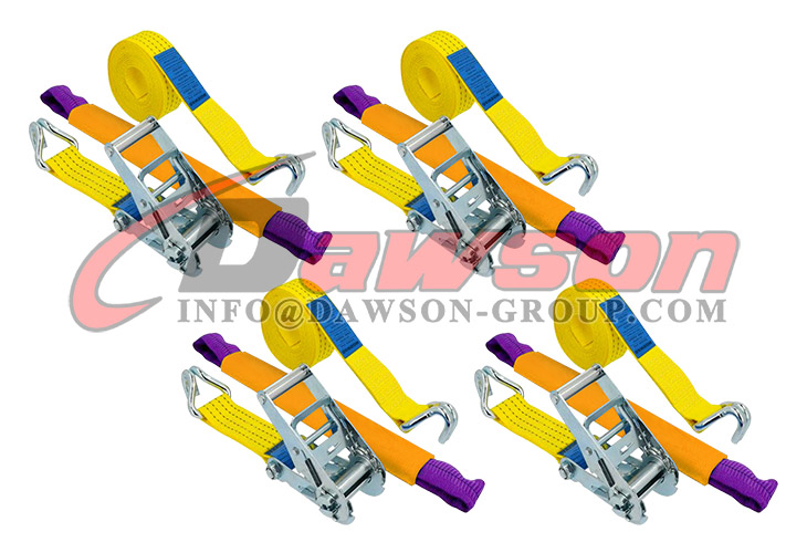 50MM Recovery & Winch Transporter Wheel Straps X4, Kit of 4 Car ...