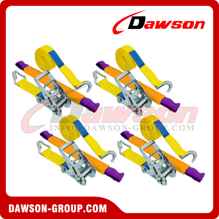 50MM Recovery & Winch Transporter Wheel Straps X4, Kit of 4 Car ...