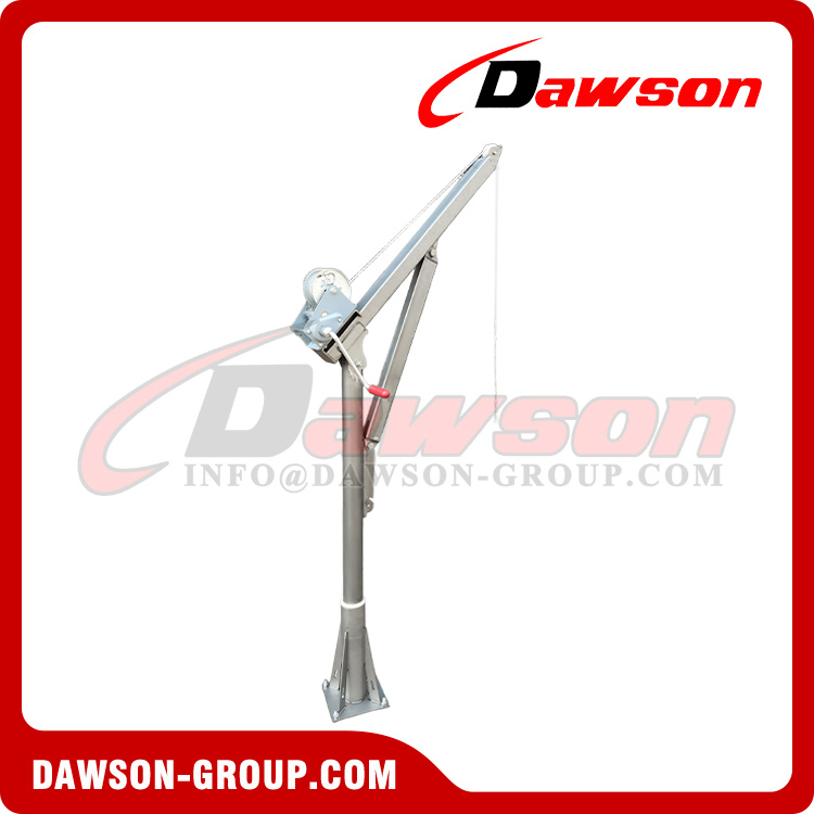 Stainless Steel Manual Type Lifting Crane, Marine Davit Deck Crane With ...
