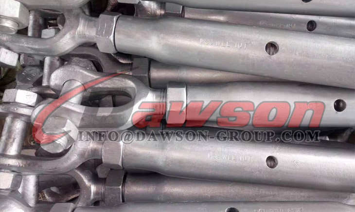European Type Hot Dipped Galv. Rigging Screw Turnbuckle, Jaw Fork and ...