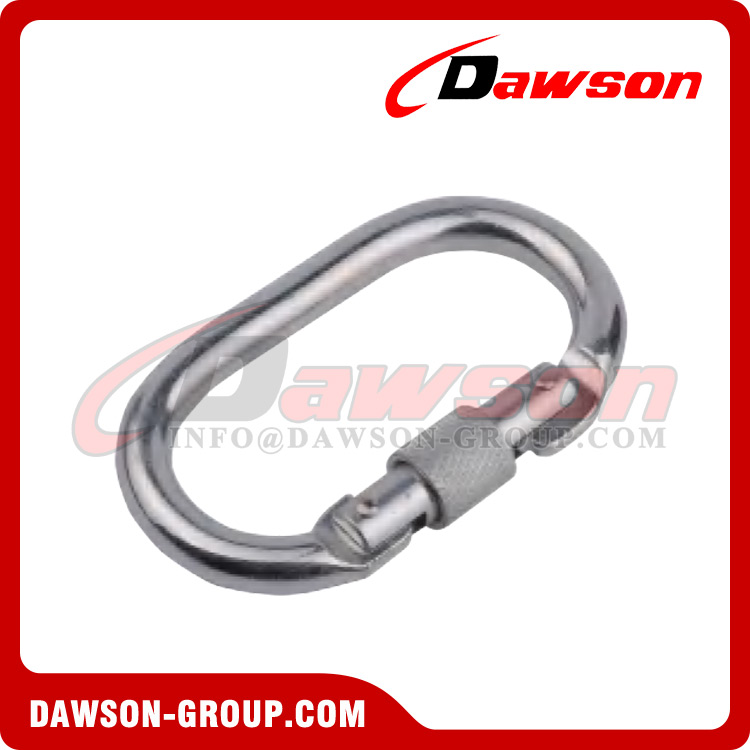 DSJ-1131 Full Body Safety Harness Steel Carabiner, O-Shaped Steel ...