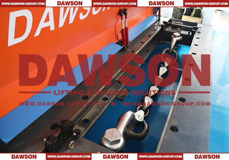 DNV-GL Testing DAWSON Tonsberg Mooring Link & Stainless Steel Fairlead ...