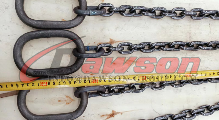 G80 Double Leg Chain Slings, Grade 80 Chain Sling for Lifting & Lashing ...